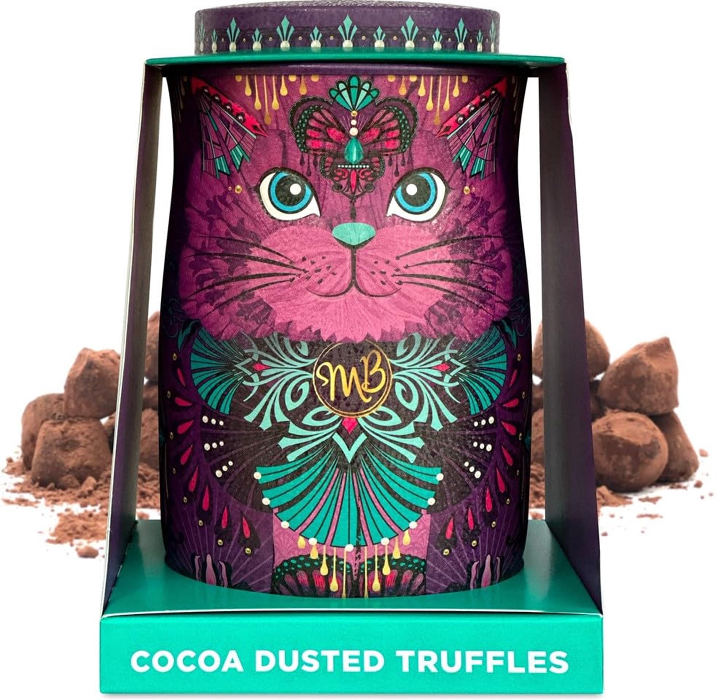 Monty Bojangles Cocoa Dusted BCF26 Chocolate Truffles Cat (Violet Rebel ...