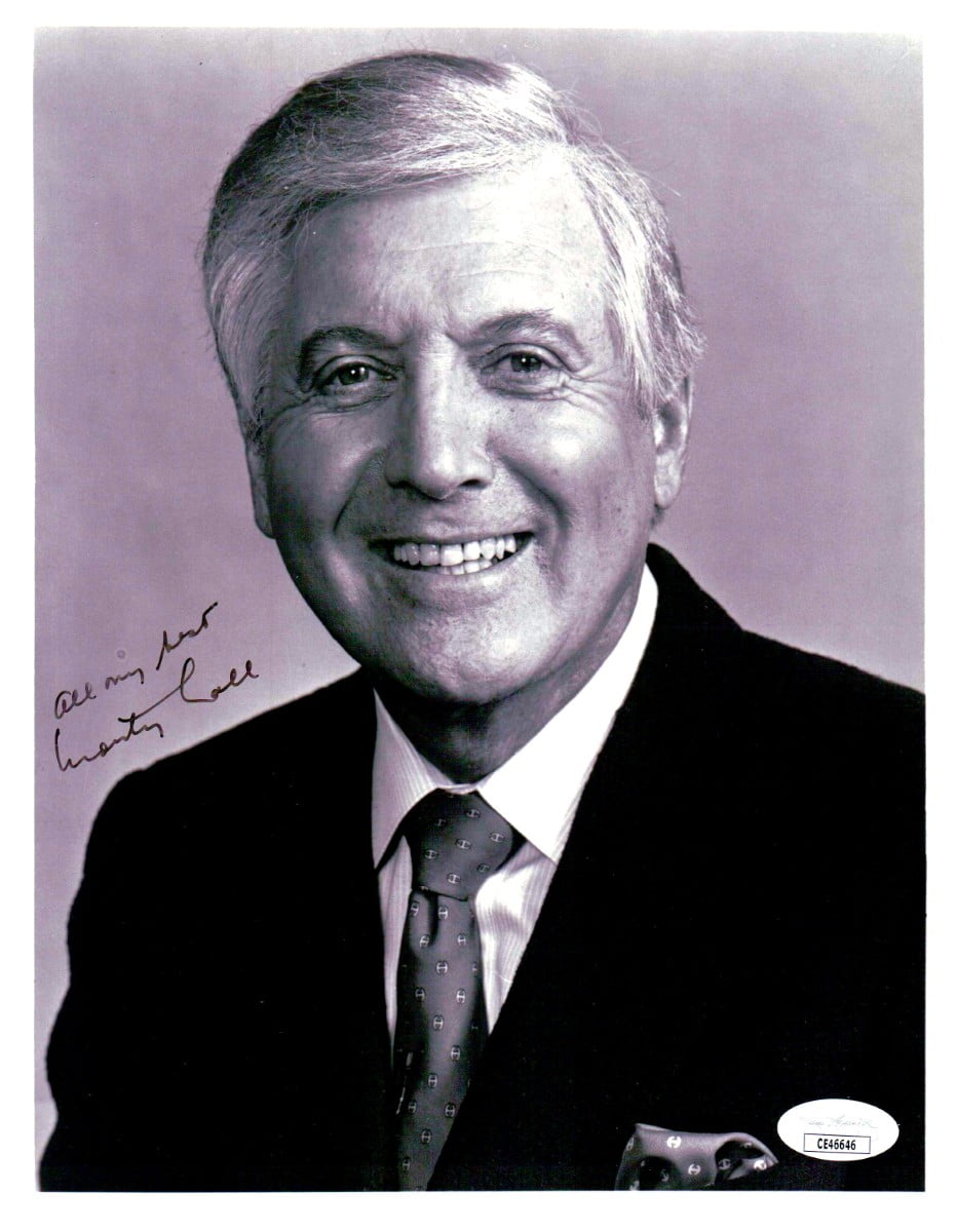 Monty Hall Signed Autographed 8X10 Photo Let's Make a Deal JSA CE46646 ...