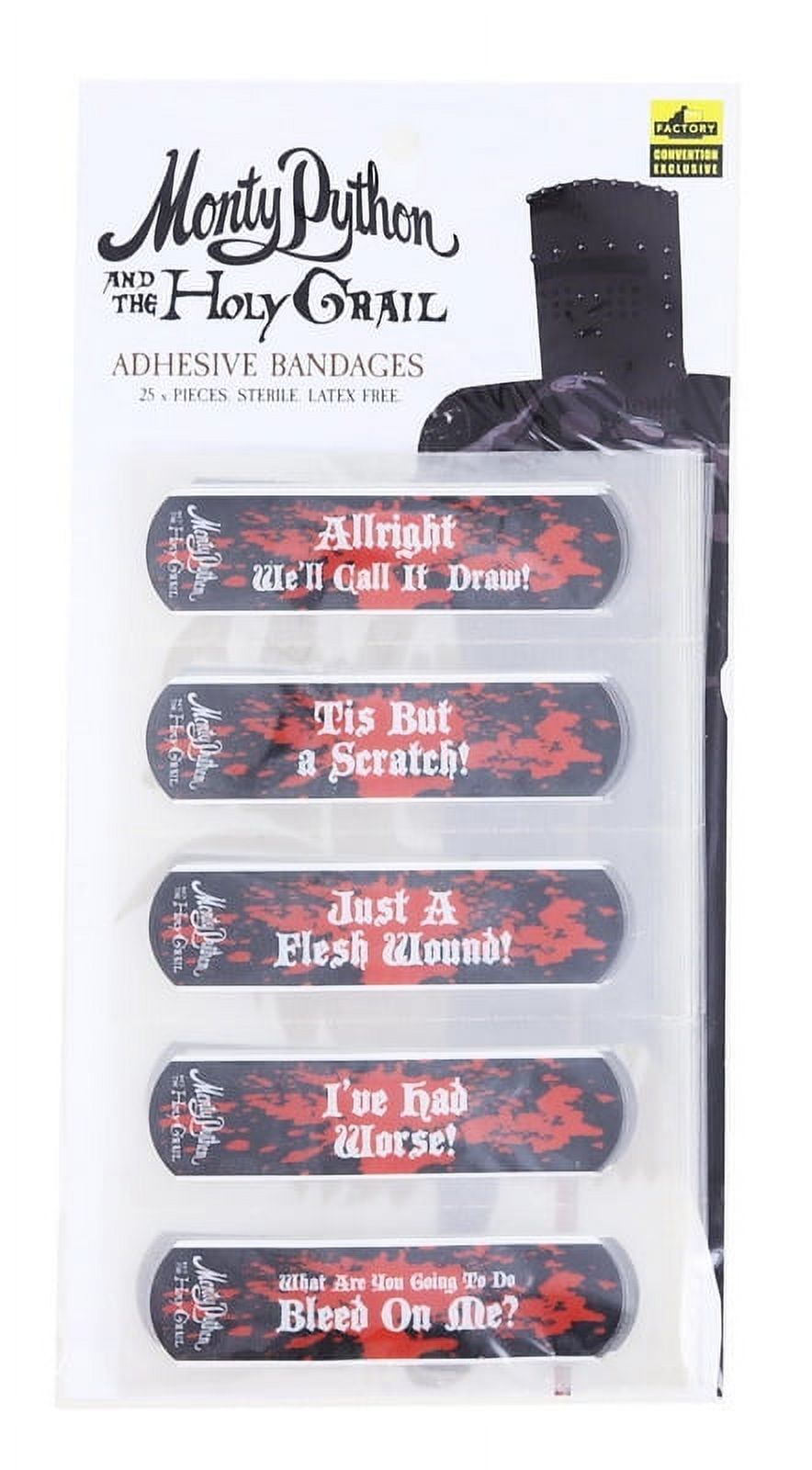 Factory Entertainment Monty Python Black Knight Adhesive Bandages, SDCC ...