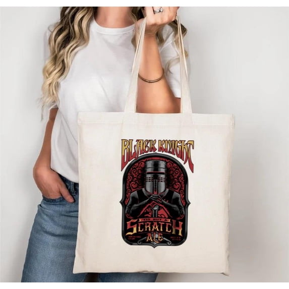 Monty Python Holy Grail British Comedy Movie Arthur Patsy King Tote Bag ...