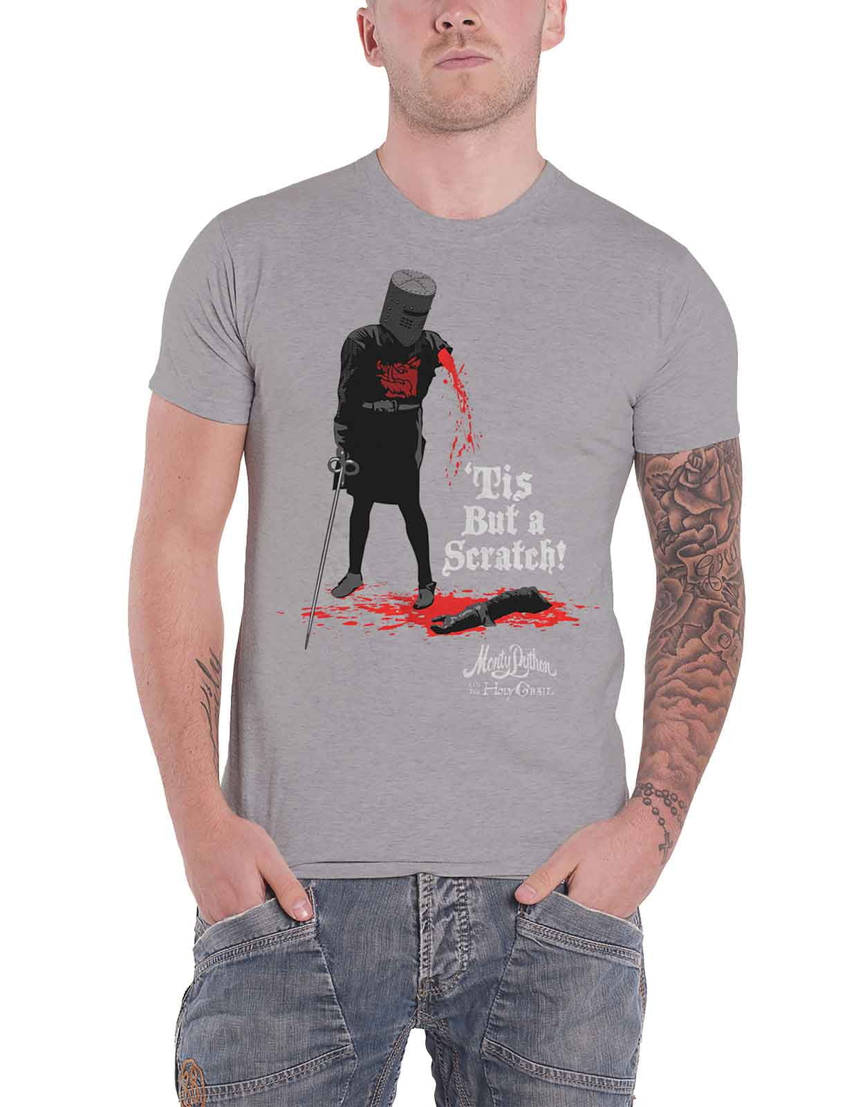 Monty Python Holy Grail Tis But A Scratch T Shirt - Walmart.com