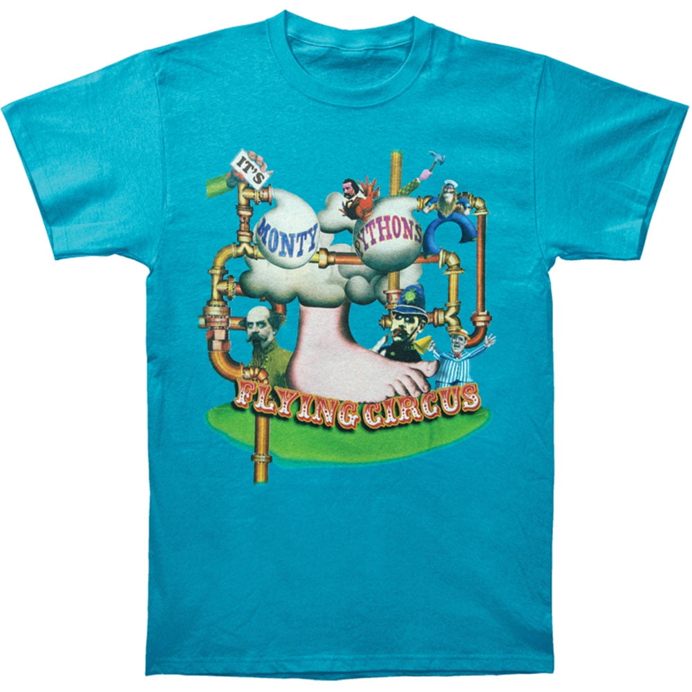 Monty Python Men's Flying Circus Foot T-shirt X-Large Green - Walmart.com