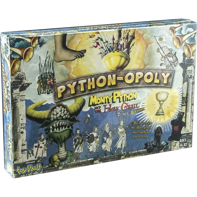 Monty Python & The Holy Grail Python-opoly Board Game - Walmart.com Monty Python & The Holy Grail Python-opoly Board Game - Walmart.com