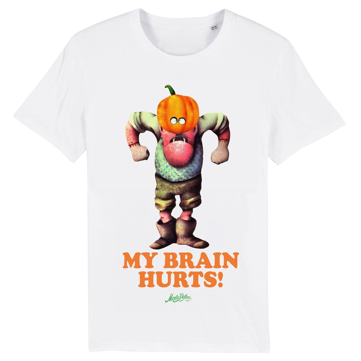 Monty Python's Flying Circus Tshirt Gumby Halloween Tee My Brain Hurts ...