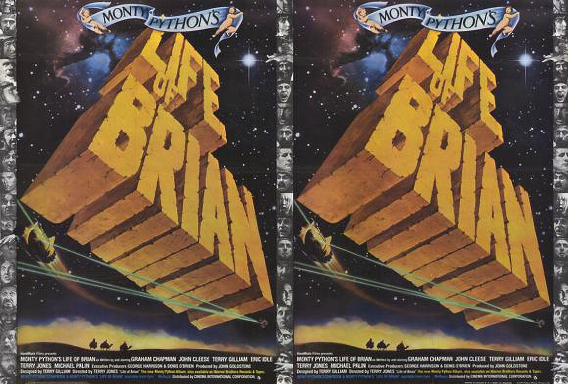 Monty Python's Life of Brian Poster Movie B 27 x 40 In - 69cm x 102cm ...