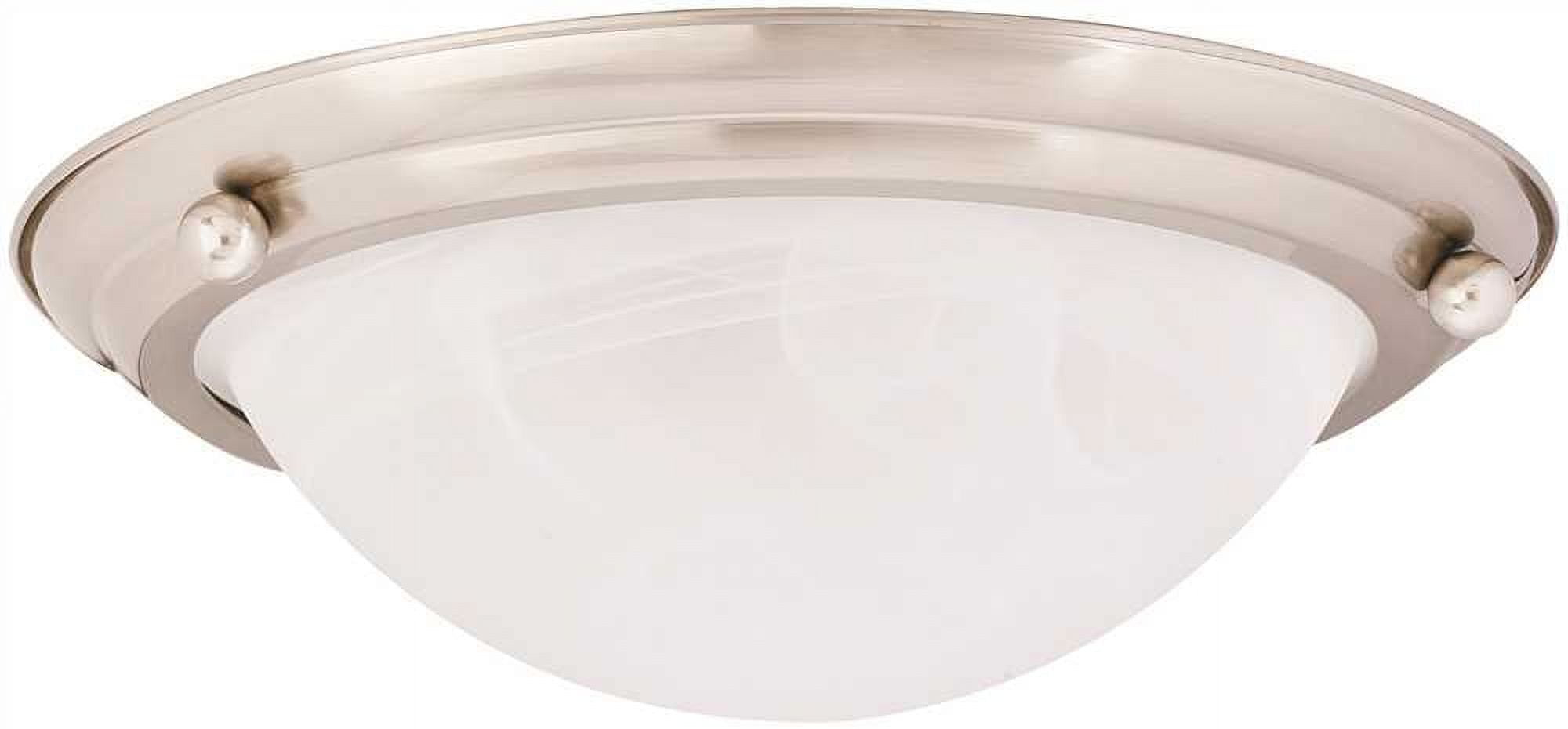Monument 2490630 15.5 x 4.75 in. Flush Mount Ceiling Fixture for Uses 2 ...