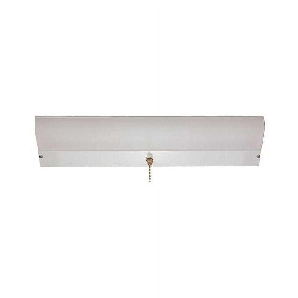 MONUMENT FLUORESCENT CLOSET LIGHT FIXTURE WITH PULL CHAIN, 18 X 4-1/2 X ...