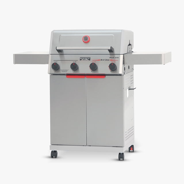 Monument Grills 4 Burner Propane Gas Grill ,Stainless Steel Outdoor ...