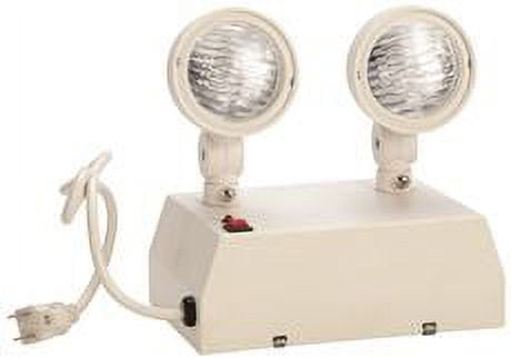 Monument Incandescent Emergency Light With Decorative Heads - Walmart.com