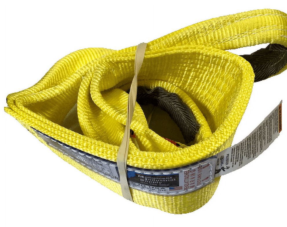 Monument Industrial Supply 4" X 4' Eye & Eye Polyester Web Sling ...
