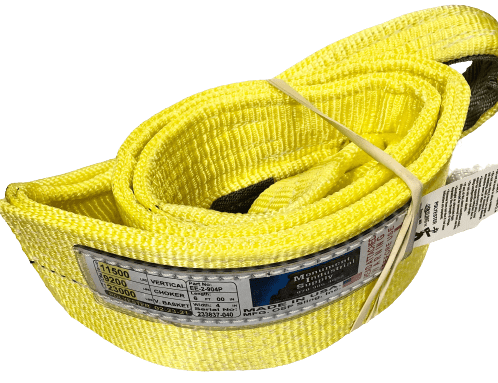 Monument Industrial Supply 4" X 6' Eye & Eye Polyester Web Sling ...