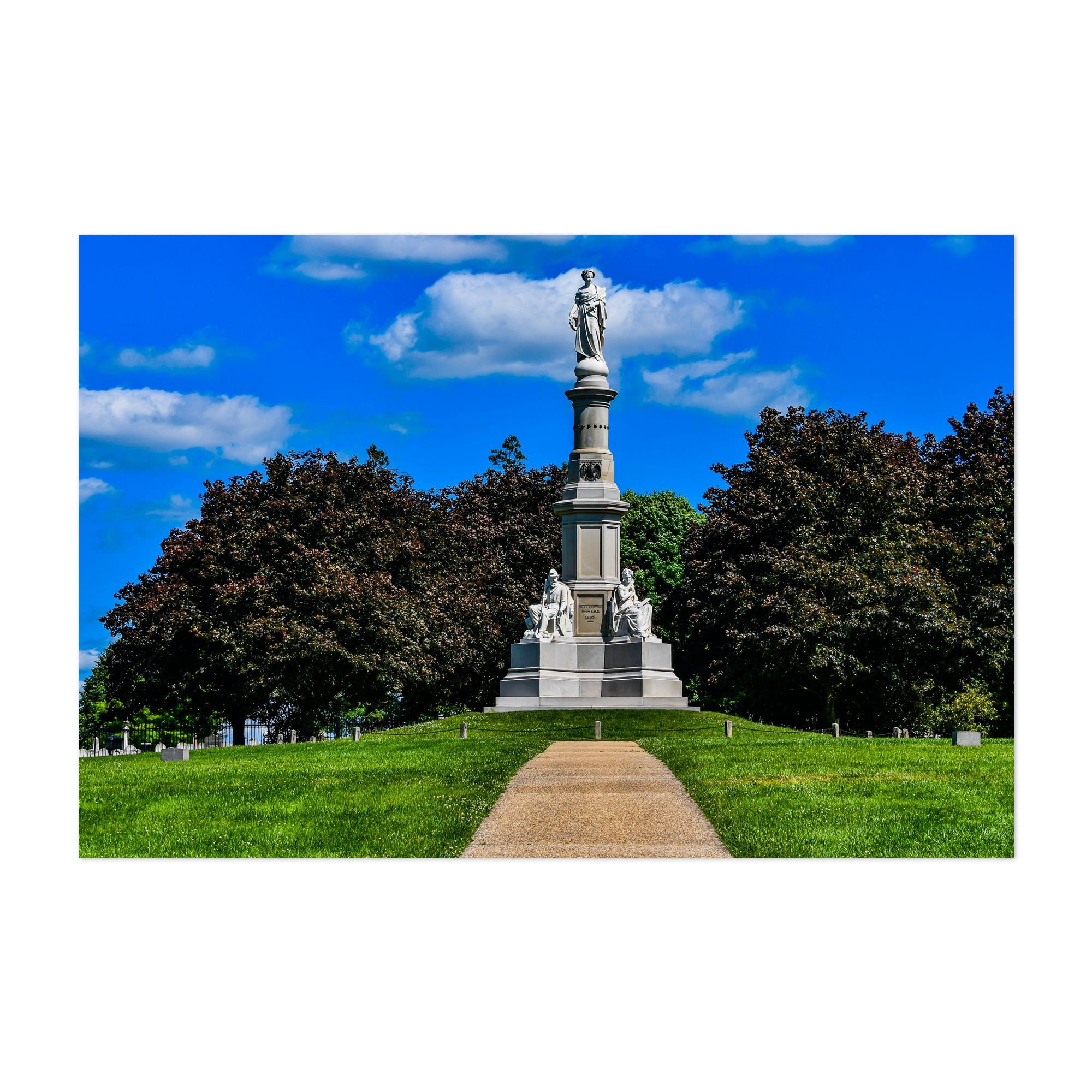 Monument to the Civil War Soldier - Gettysburg Pennsylvania Photography ...