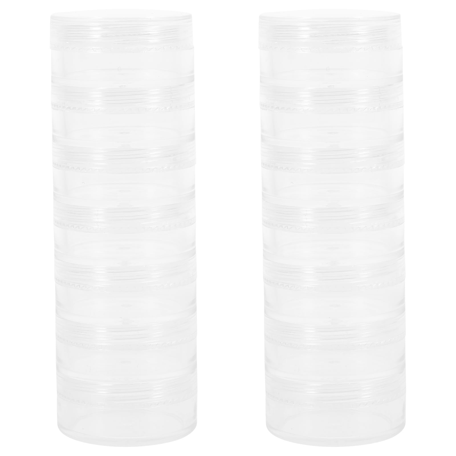 Monyance 7 day organizer 2pcs 7 Day Pill Organizer Tower Weekly ...