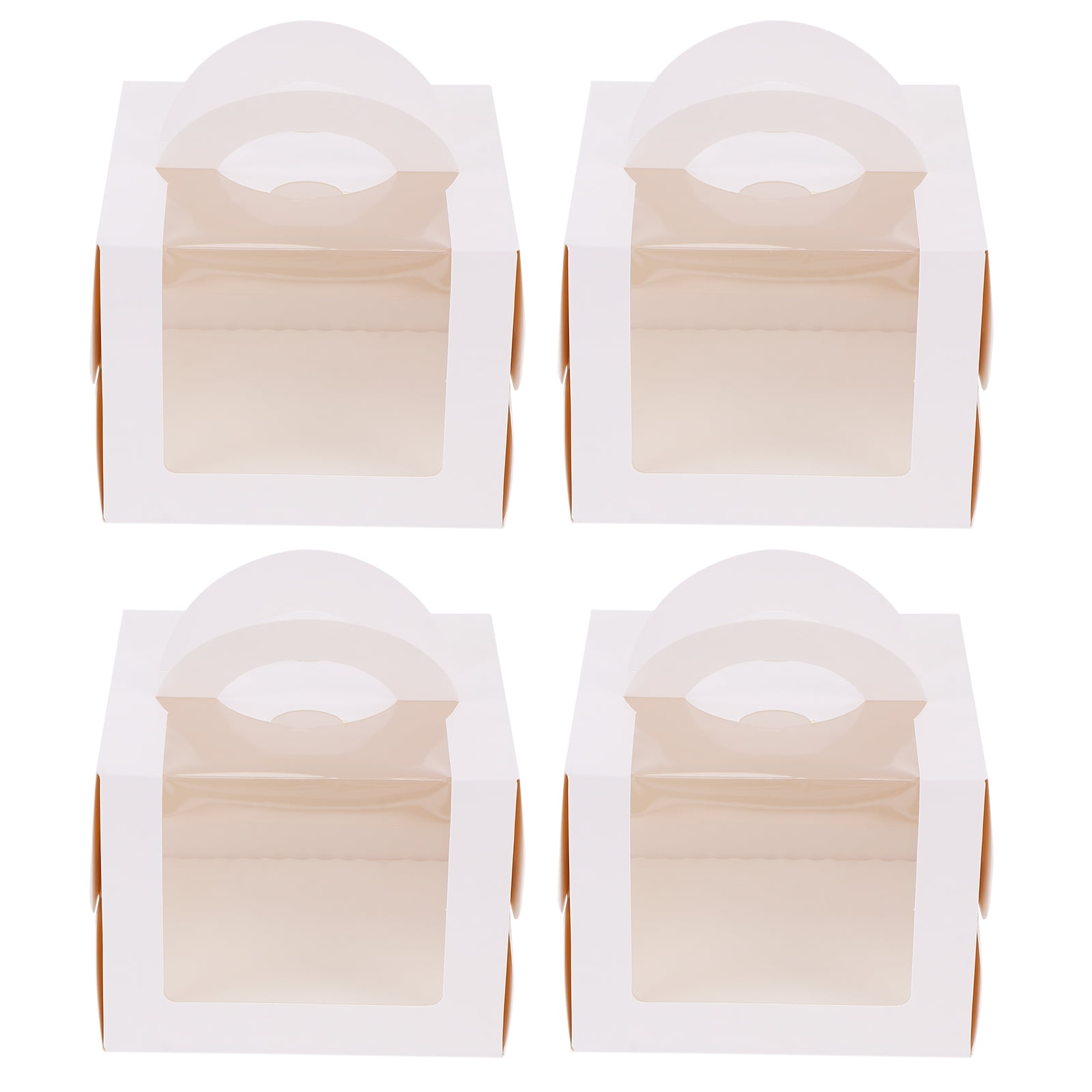 Monyance Cake Wrapping Boxes 4Pcs Birthday Cake Boxes Decorative Cake ...