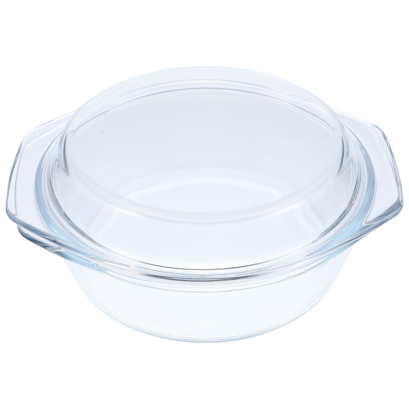 Monyance Covered Glass Casserole Dish Glass Casserole with Lid Covered ...