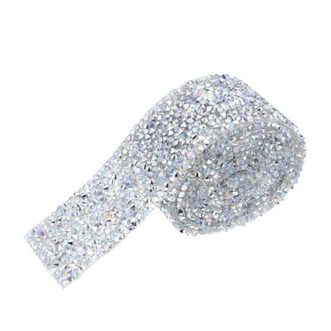 Eanloly 4 Rolls Self Adhesive Crystal Rhinestone Ribbon Art & Craft ...