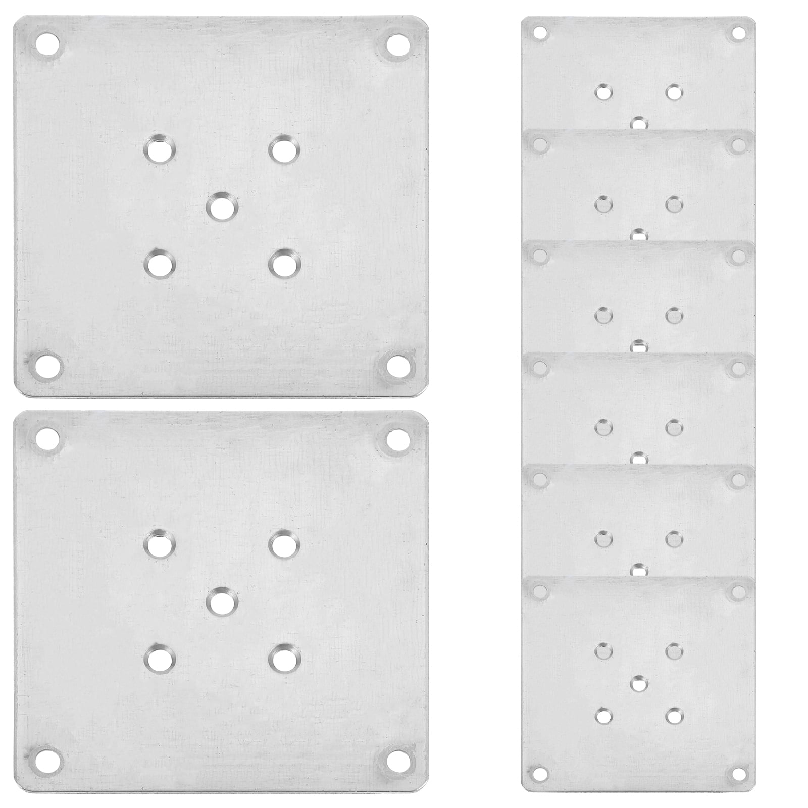 Monyance Furniture Leg Mounting Plates 8pcs Table Leg Brackets ...
