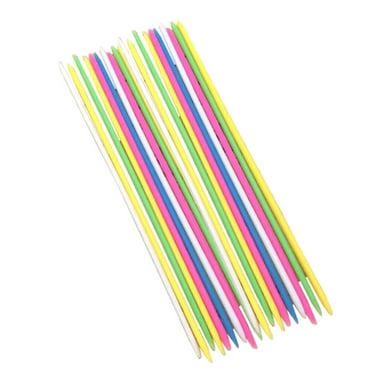NOGIS 300PCS Plastic Pick Up Sticks Classic Game 6.5 Inch Long Pick-up ...