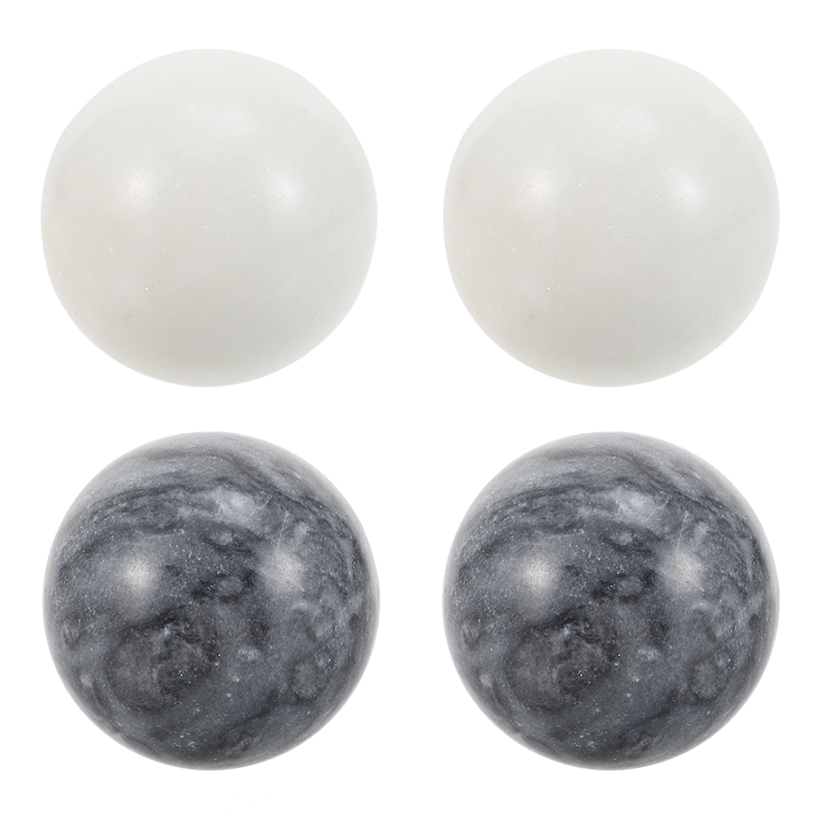 Monyance Hand Exercise Balls 2 Sets of Baoding Balls Marble Handballs ...