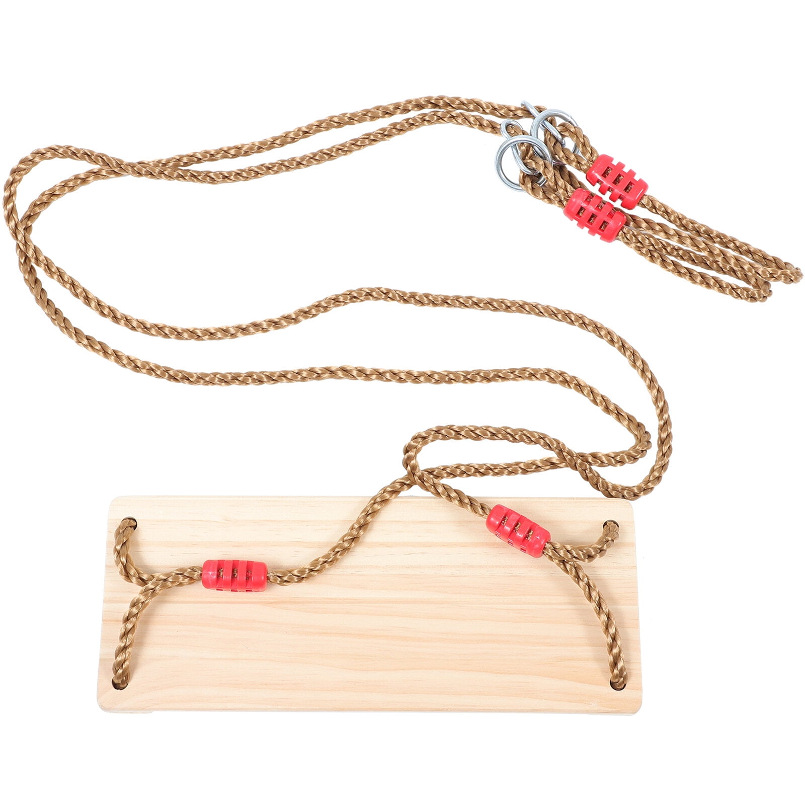 Monyance Hanging Swing Indoor Outdoor Wooden Swing Hanging Swings Seat ...