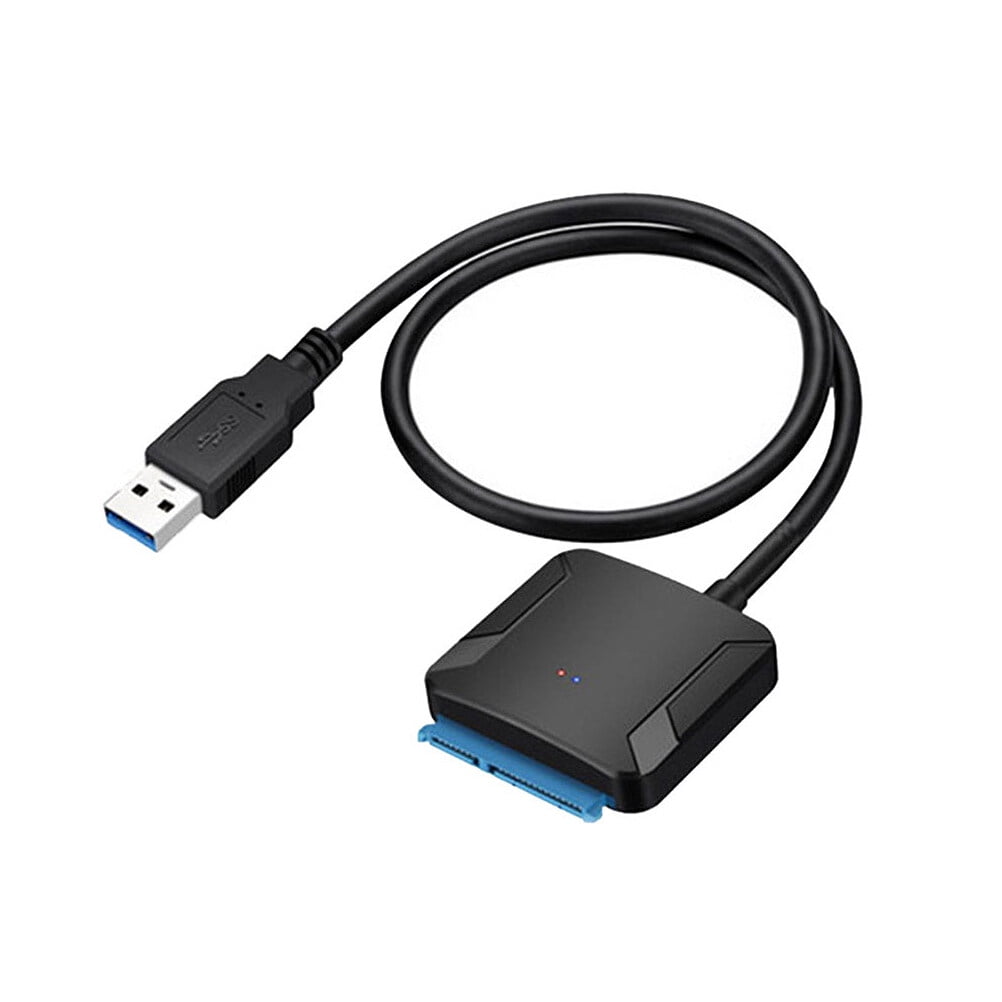 USB 3.0 to Adapter for Hard Drive Data Transfer with 5 Speed Black ...