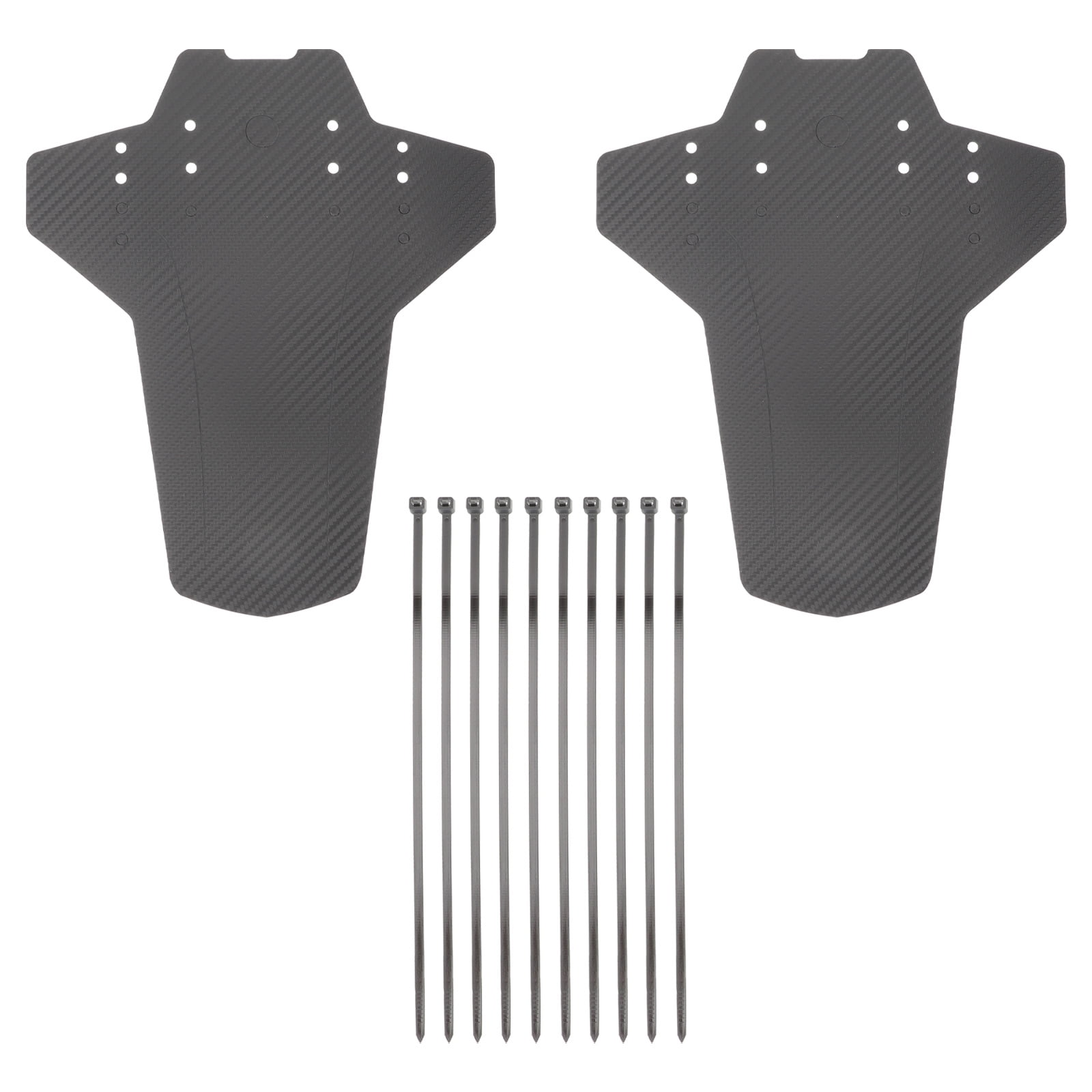 TAILTOSS 2Pcs Mountain Bike Mudguard Black Anti Splashing Cycling Mud ...