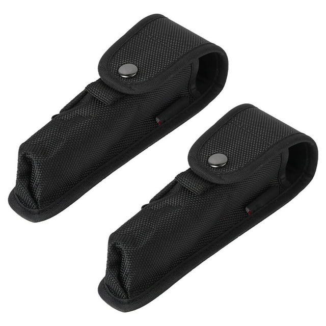 Monyance Nylon Flashlight Pouch 2Pcs Stretchy Nylon LED Flashlight ...