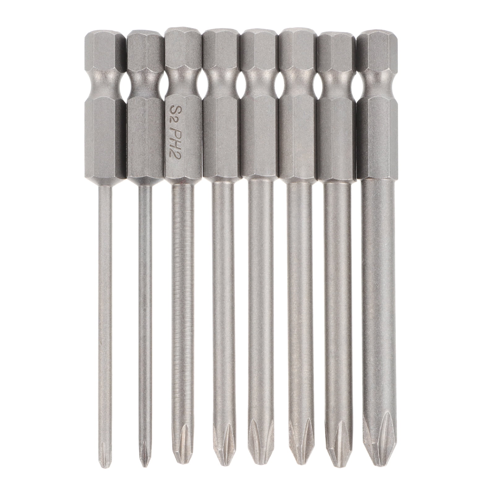 Monyance Phillips Head Screwdriver Bit 8pcs Screw Bits Screwdriver Bits ...