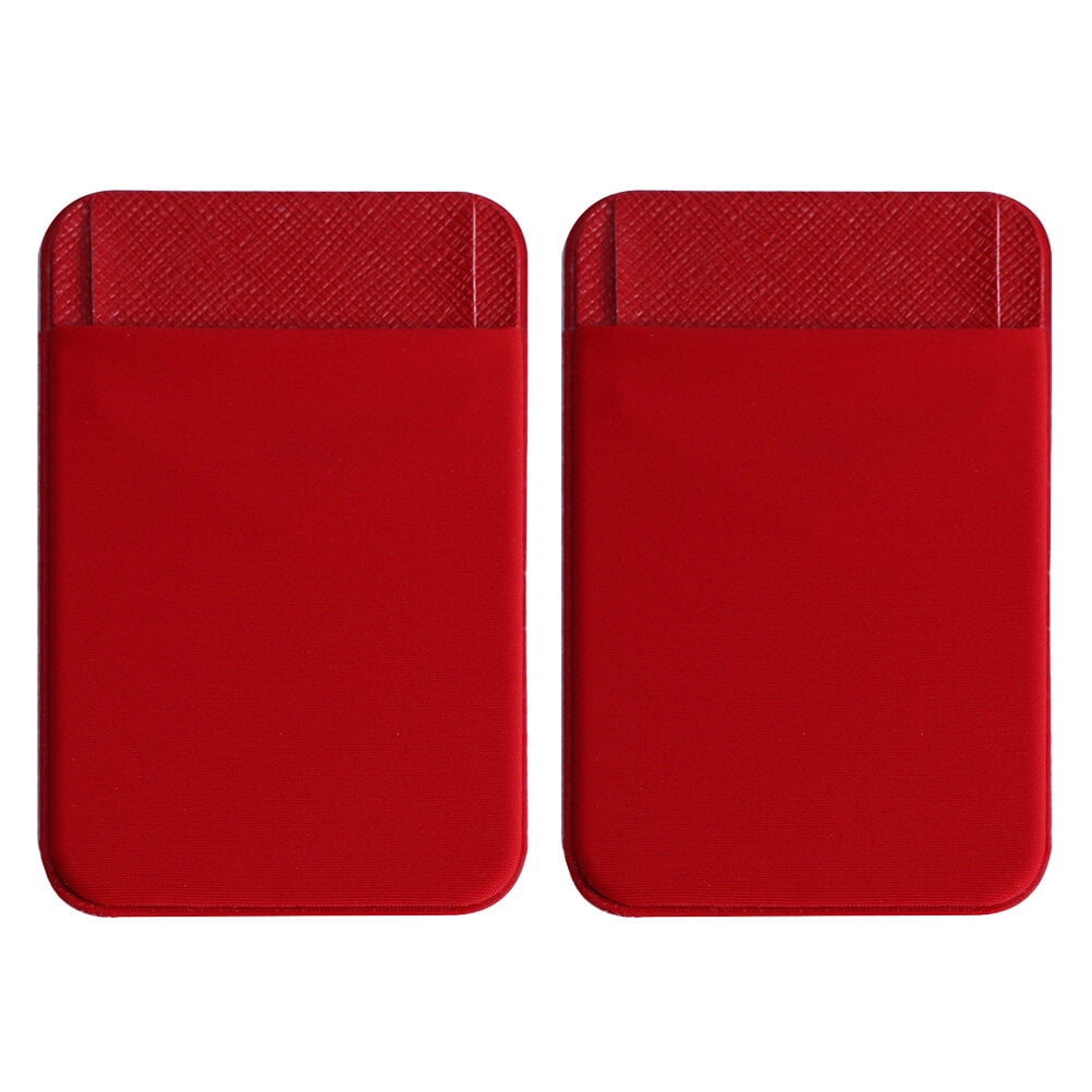 Monyance Phone Holder Red Phone Wallet with 2 Card Slots for All ...