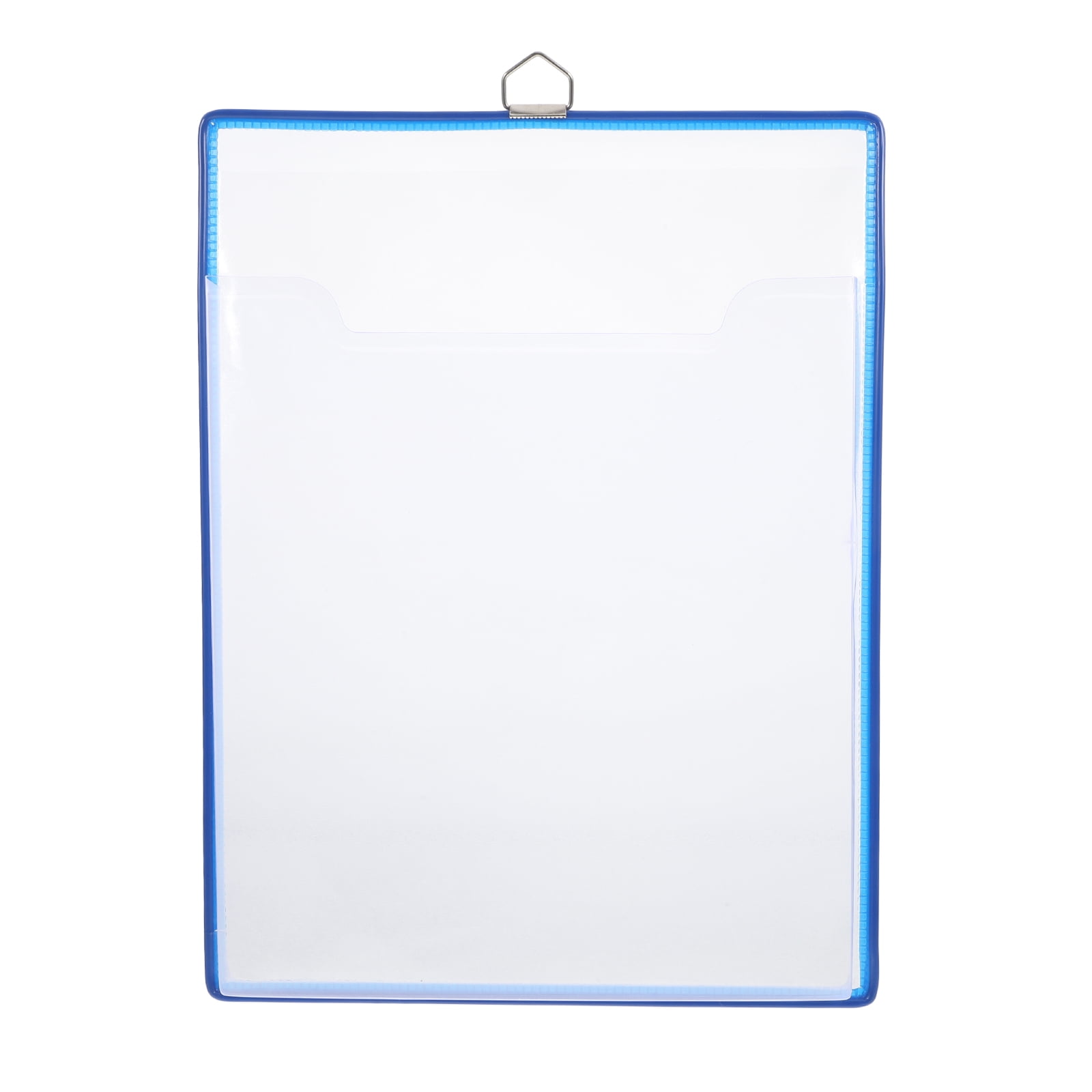 Monyance Plastic File Bag Wall Mounted Hanging File Folder: Blue ...