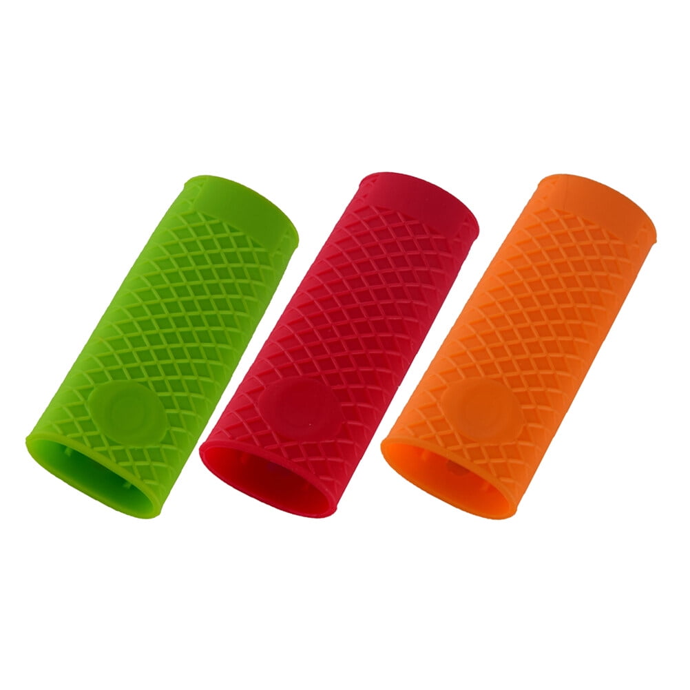 Monyance Potholder 3 Pack Silicone Hot Handle Holder Potholder Rubber ...