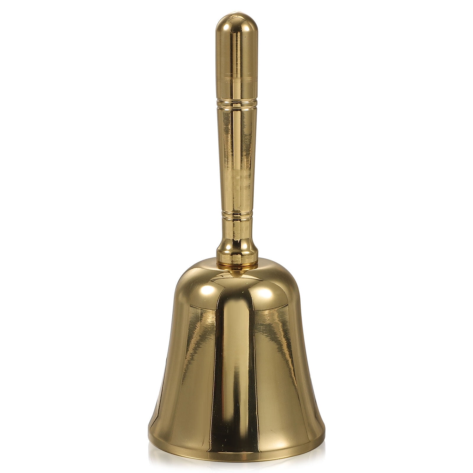 Monyance Reception Bell for Restaurant Gold Brass Hand Bell Loud ...