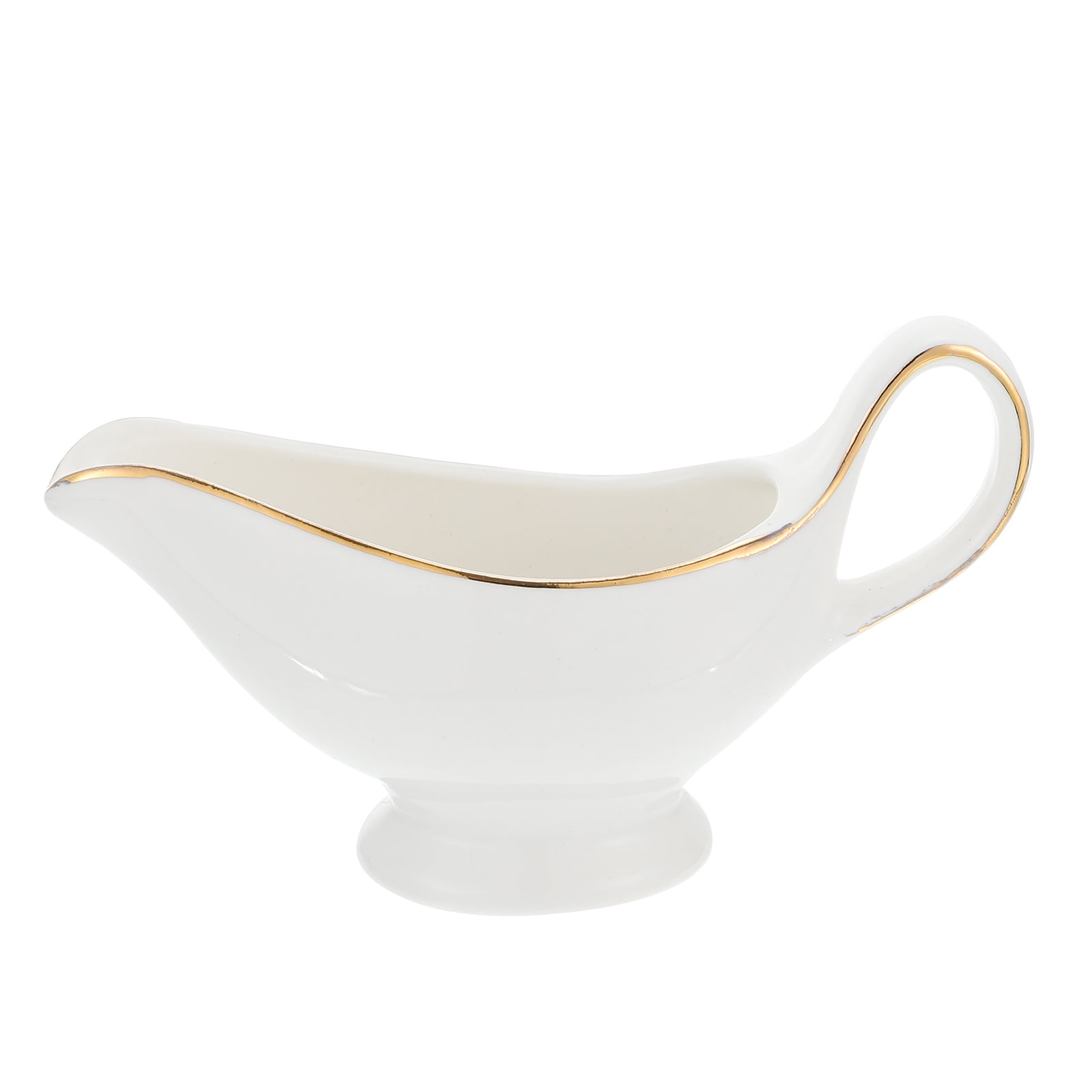 Monyance Saucier Sauce Jug Western Tableware Home Ceramic Gravy Boat ...