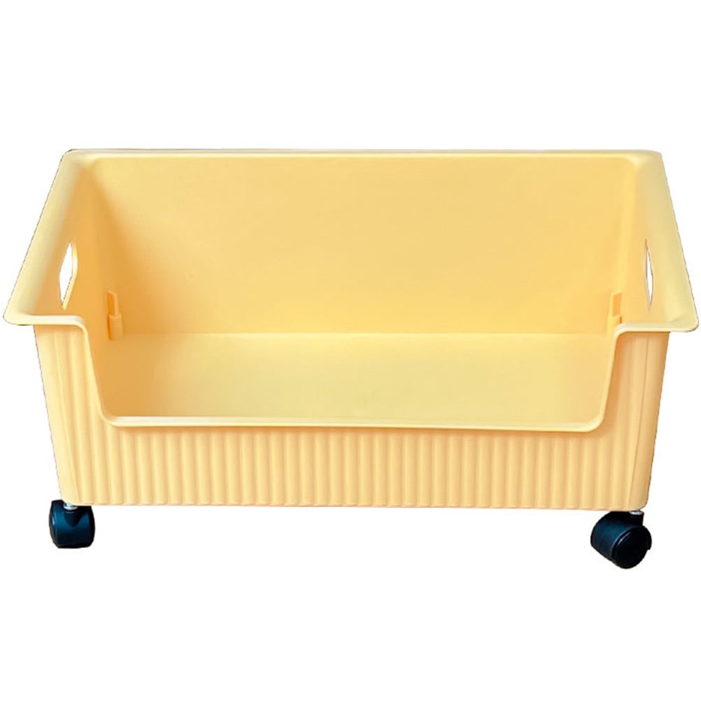Monyance Storage Box on Wheels Rolling Utility Cart with Plastic ...