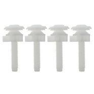 YAZHPA Toilet Fixing Screws Stainless Steel Toilet Seat Bolts ...
