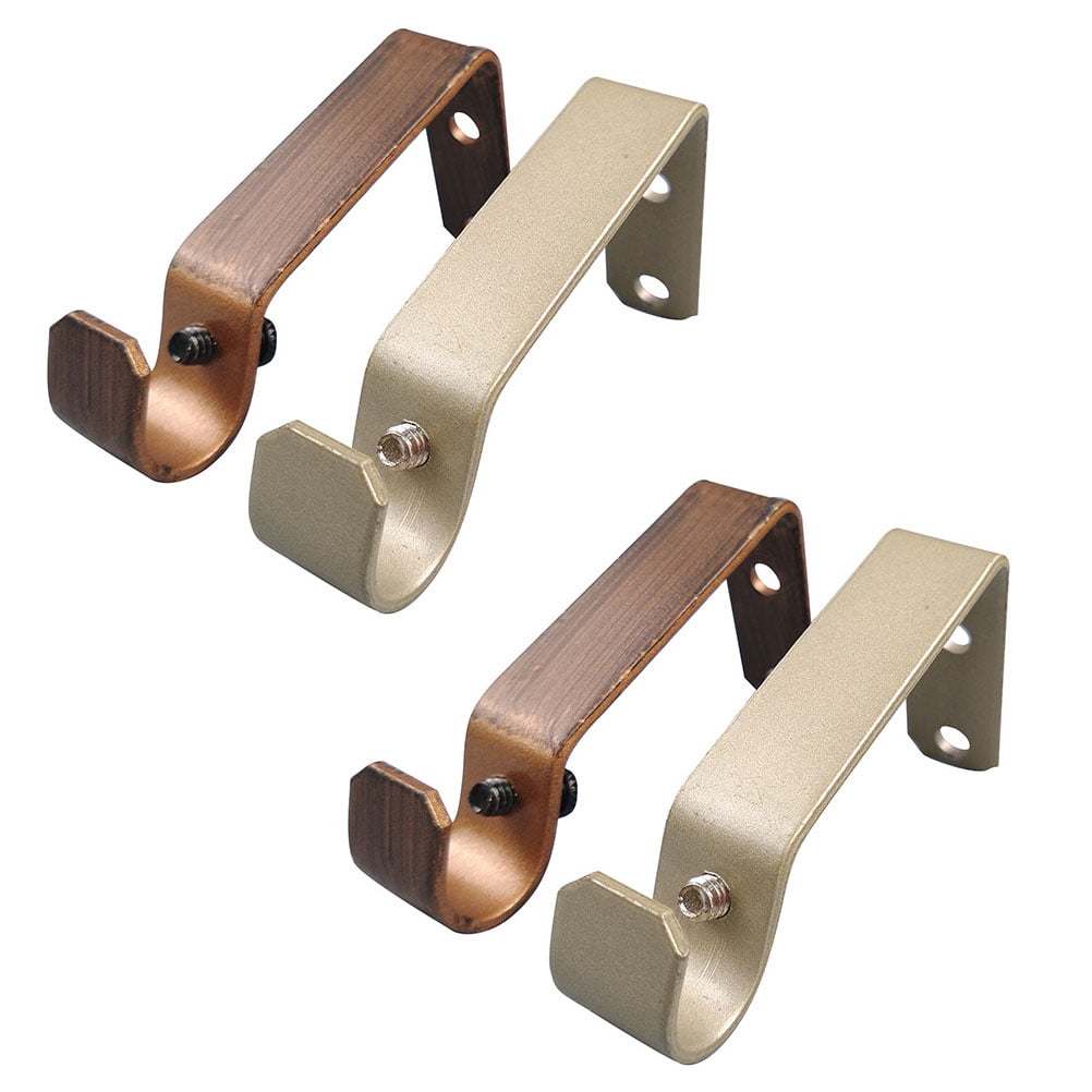 Monyance Valance Rod Bracket Curtain Brackets Pole Rod Bracket Rail ...