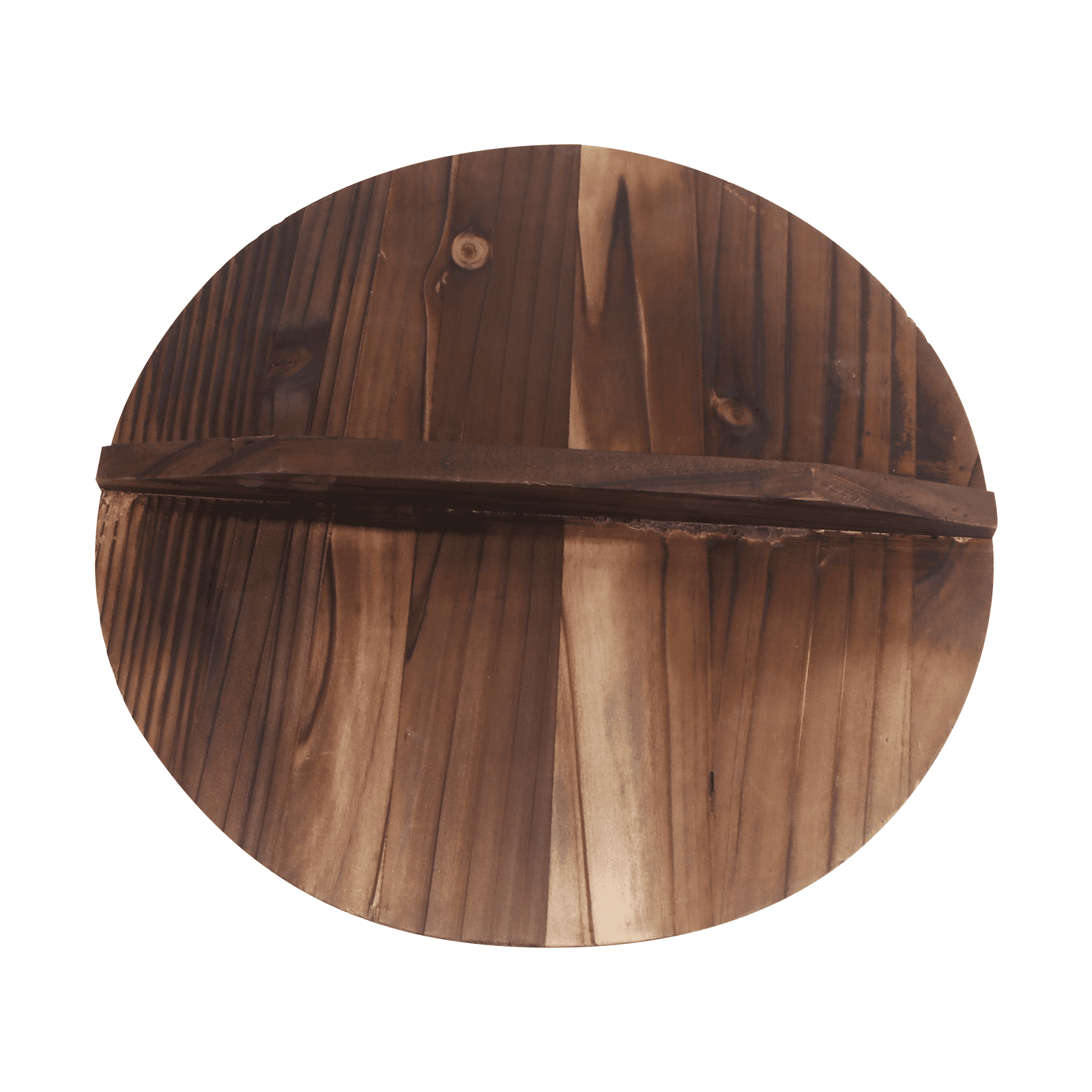 Monyance Wooden Pot Lid 32cm Wooden Wok Lid - Healthy & Environment ...