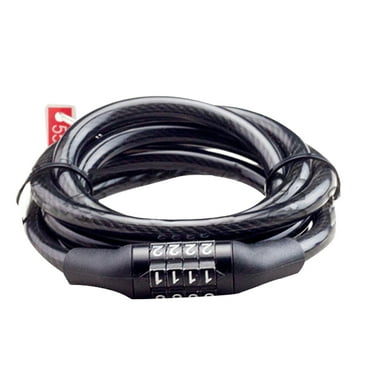 Titanker Bike Locks with Keys, Bike Lock Cable 4 Feet Coiled Secure ...