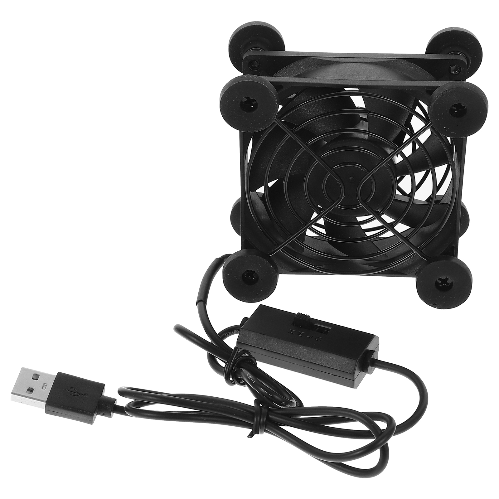 Monyance computer case cooling fan 8cm 5V USB Cooling Fan Mute Set-top ...