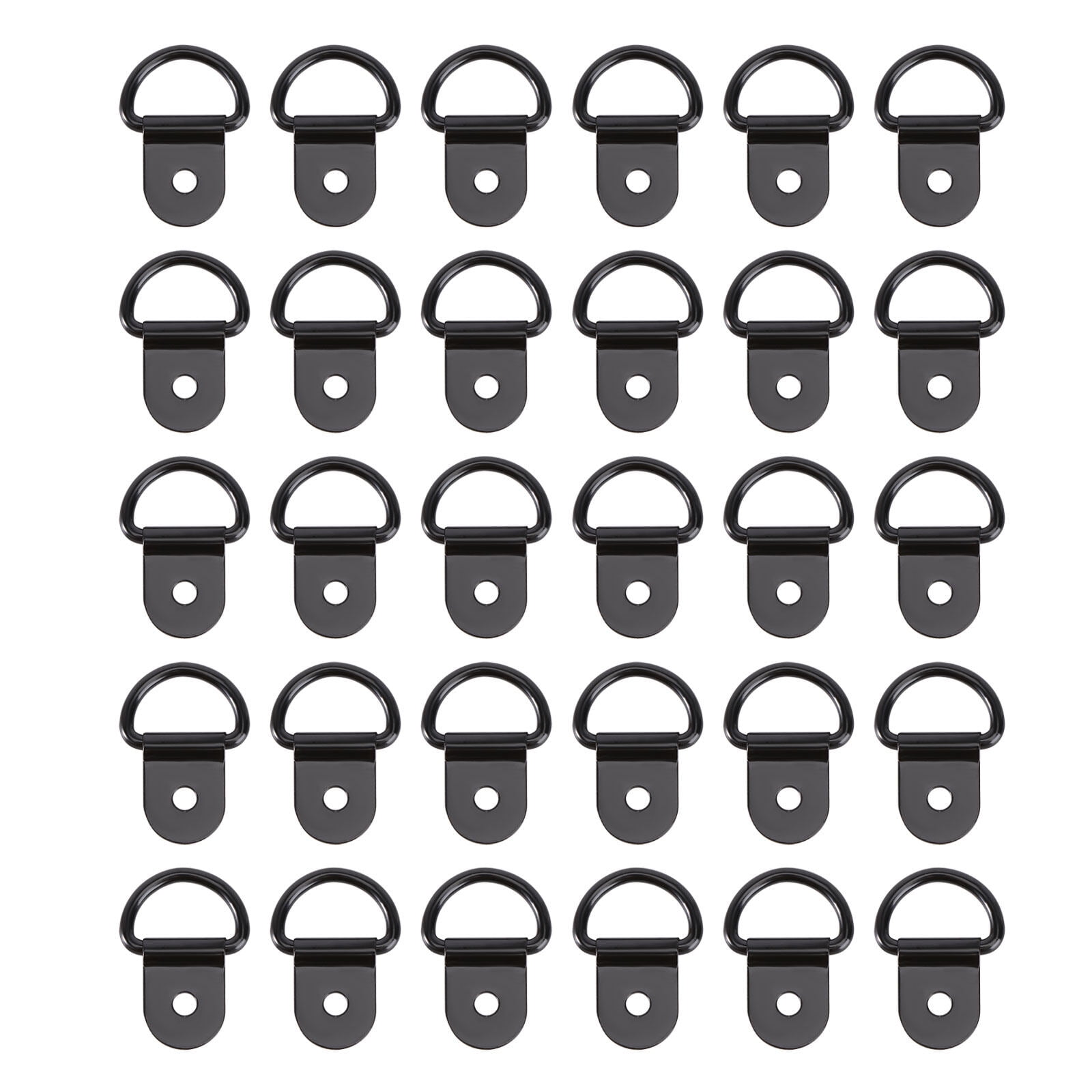 TAILTOSS Wall Mounting D Ring Picture Hangers 30Pcs 1.2x1in - Walmart.com