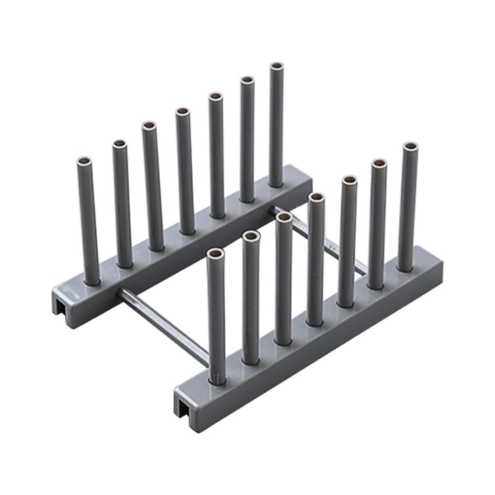 Monyance dish rack Grey Dish Plate Pot Cover Chopping Board Organizer(6 ...