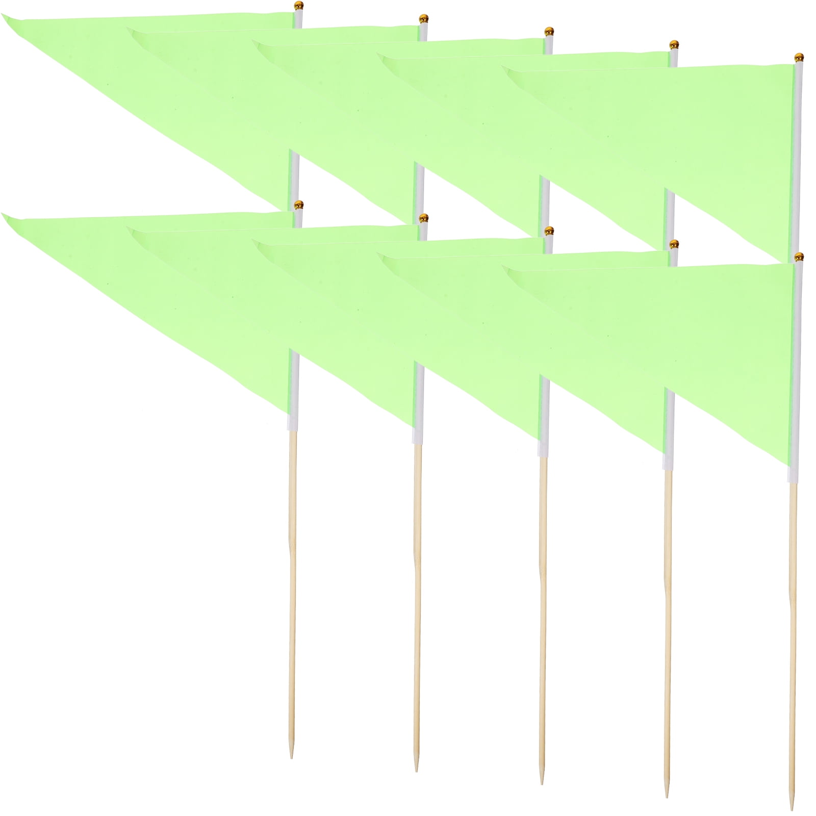 Monyance durable flags 10pcs Marking Flags Lawn Garden Marking Flags ...