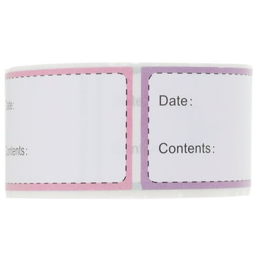 1 Roll Removable Food Date Labels Stickers for Kitchen Restaurant ...