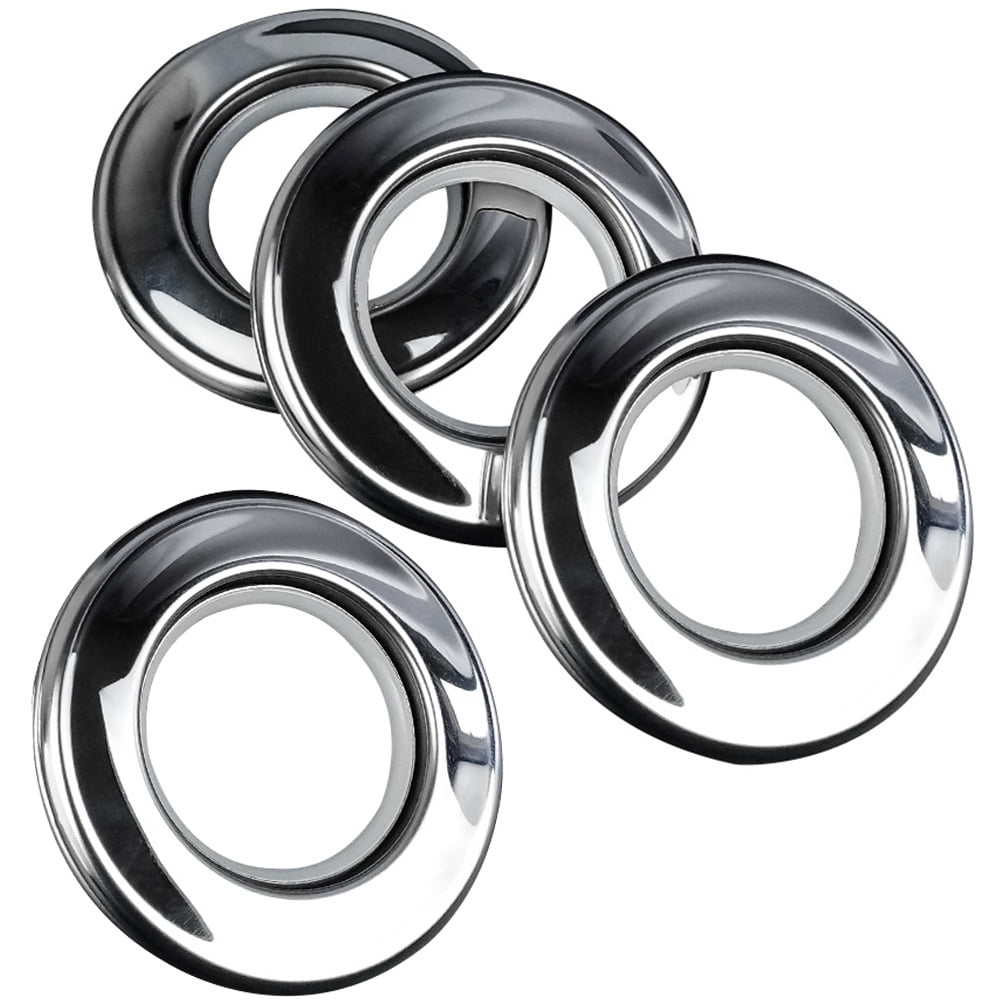 Monyance grommets for curtains 4pcs Stainless Steel Curtain Grommets ...