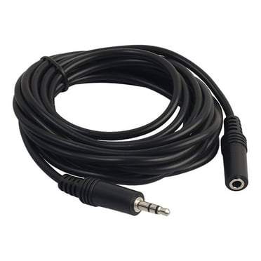 2.5mm to 3.5mm Adapter Cable (15FT) - Bi-Directional Male to Male 2.5 ...