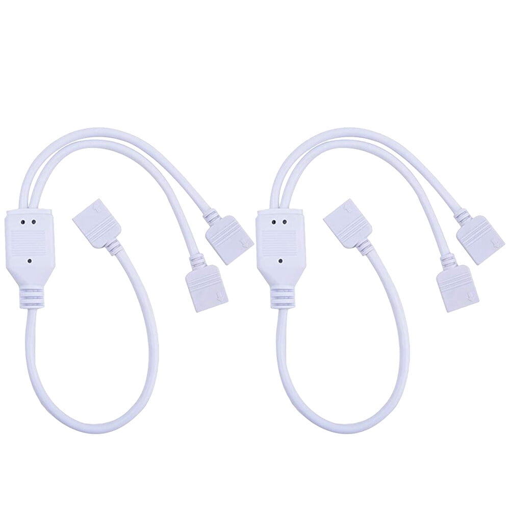 Monyance led strip light splitter 2PCS 1 to 2 Ports Female Connection ...