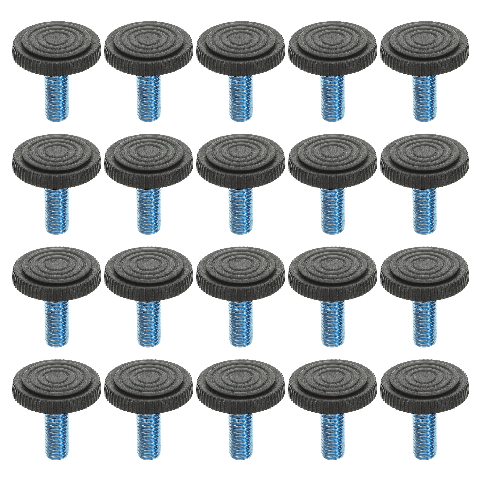 Screw On Adjustable Leg Levelers For Tables 20-Piece Furniture Leveling ...