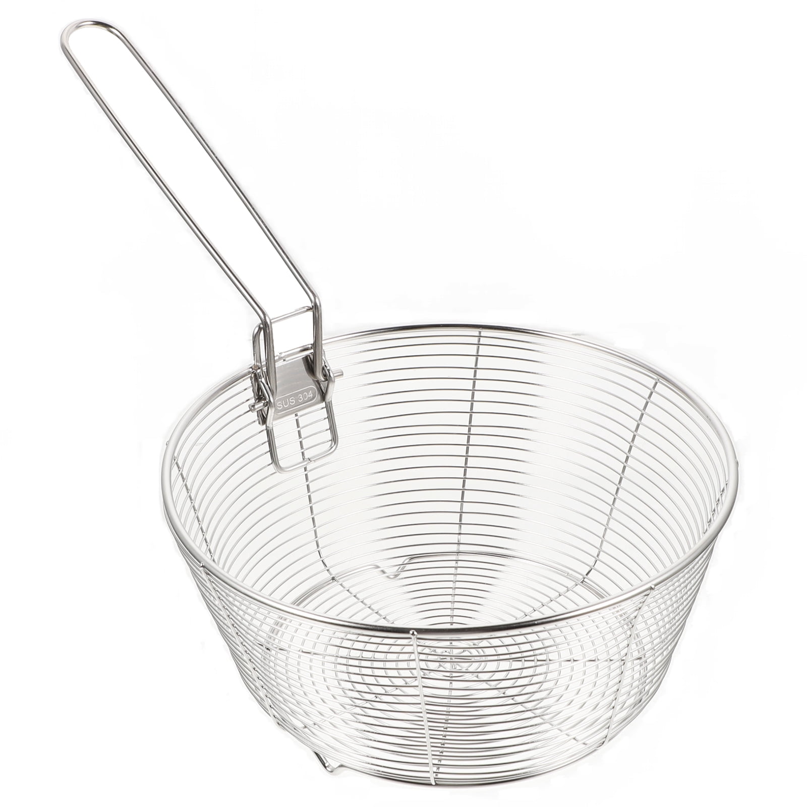 Monyance metal frying basket Stainless Steel Deep Fry Basket for Frying ...