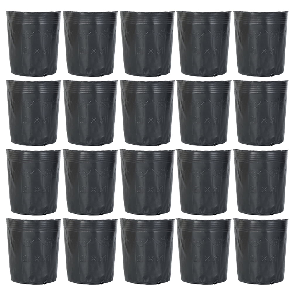 Monyance plastic simple nursery pot 300Pcs Biodegradable Flower Starter ...