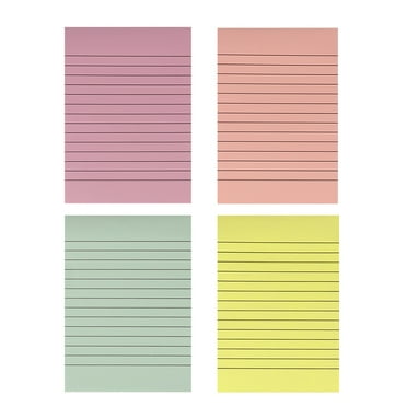 Prism+ Perforated Lined Writing Pads, Narrow Rule, 5 x 8, Pastel Pink ...
